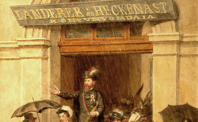 Súgással lendítette át Petőfit a forradalom első nagy akadályán ...